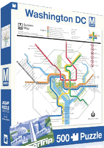 DC Metro Puzzle | DC History Center Store