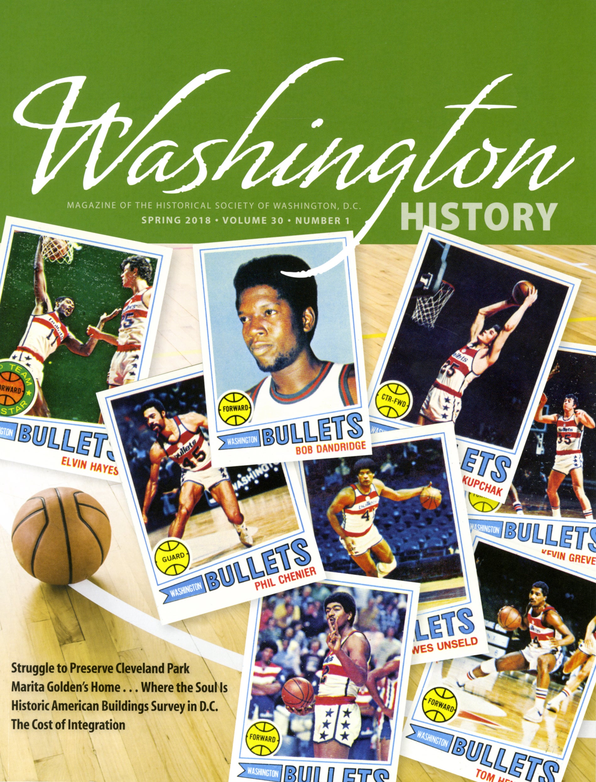 Washington History Spring 2018 | DC History Center Store